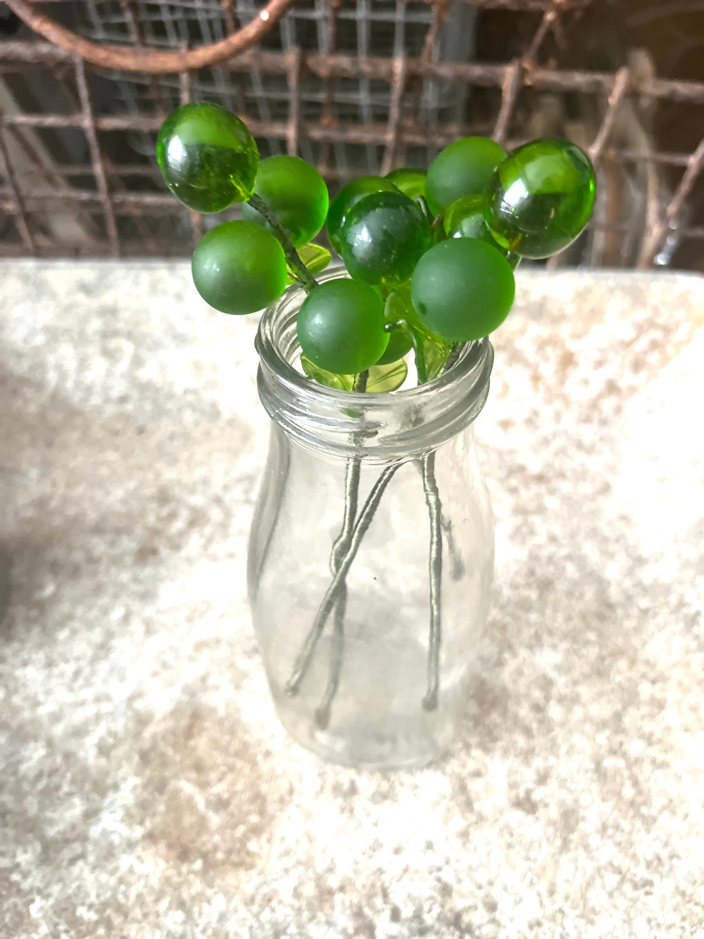 Mid Century Hand Blown Glass Flowers Cluster Flowers Glass - Etsy