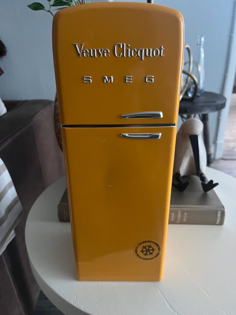 Rare Vueve Clicquot Fridge Smeg for Bottle - Etsy