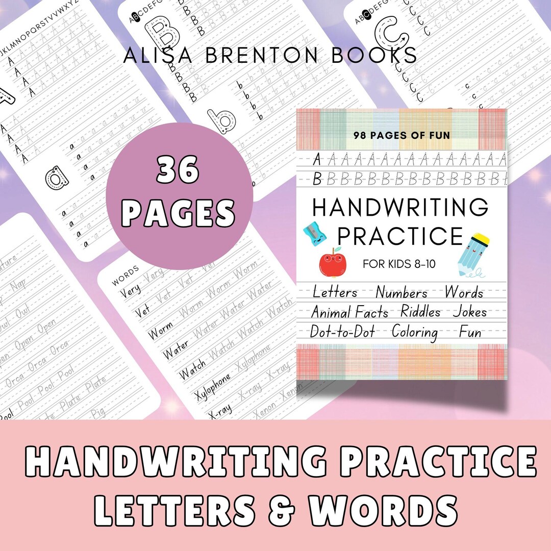 Handwriting Practice | Alphabet Tracing | Word Tracing | ABC Practice ...