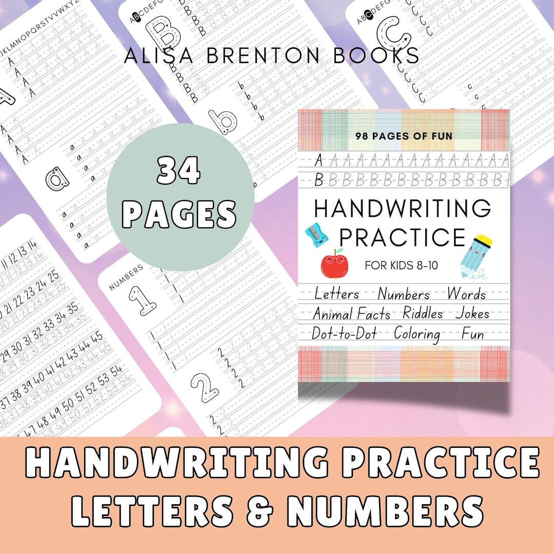 Handwriting Practice | Alphabet Tracing | Number Tracing | ABC ...