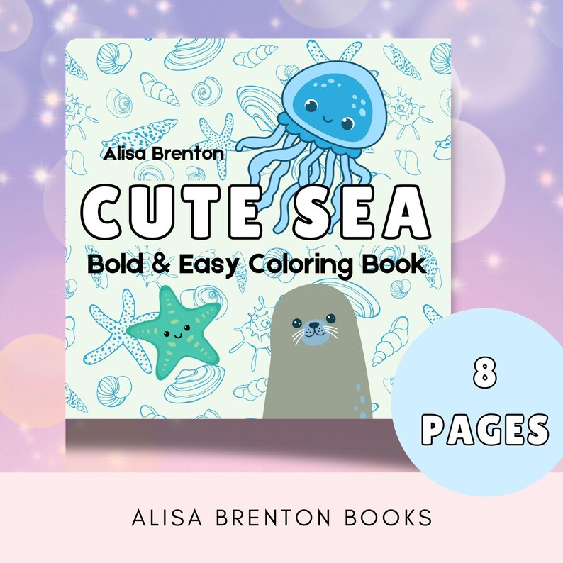 Beachy Scenes Ocean Coloring | 8 Coloring Sheets | Printable Coloring ...