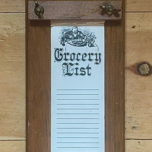 Grocery List Board - Etsy