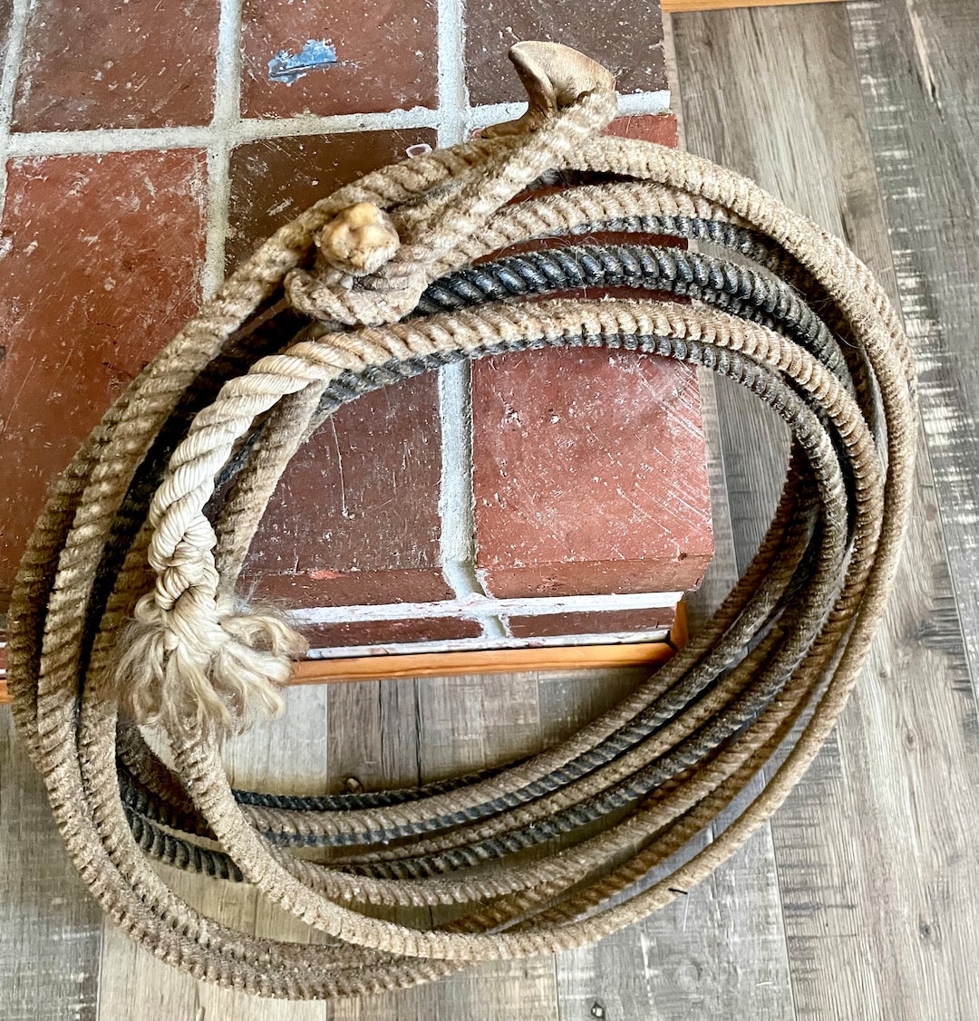 Vintage Old West Lariat Lasso Rope - Etsy