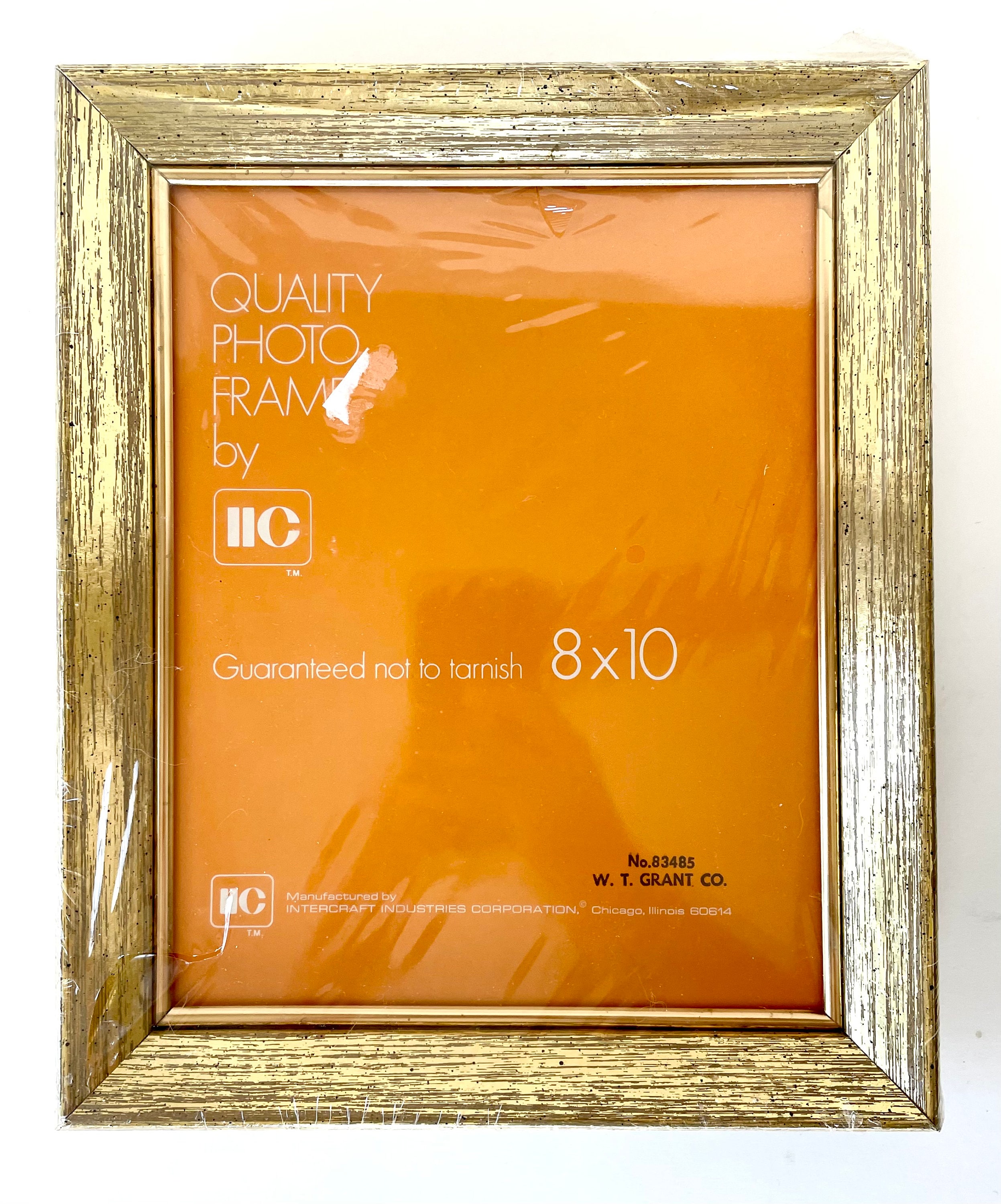 Vintage Mid Century Modern Gold Painted Metal Frame Intercraft ...