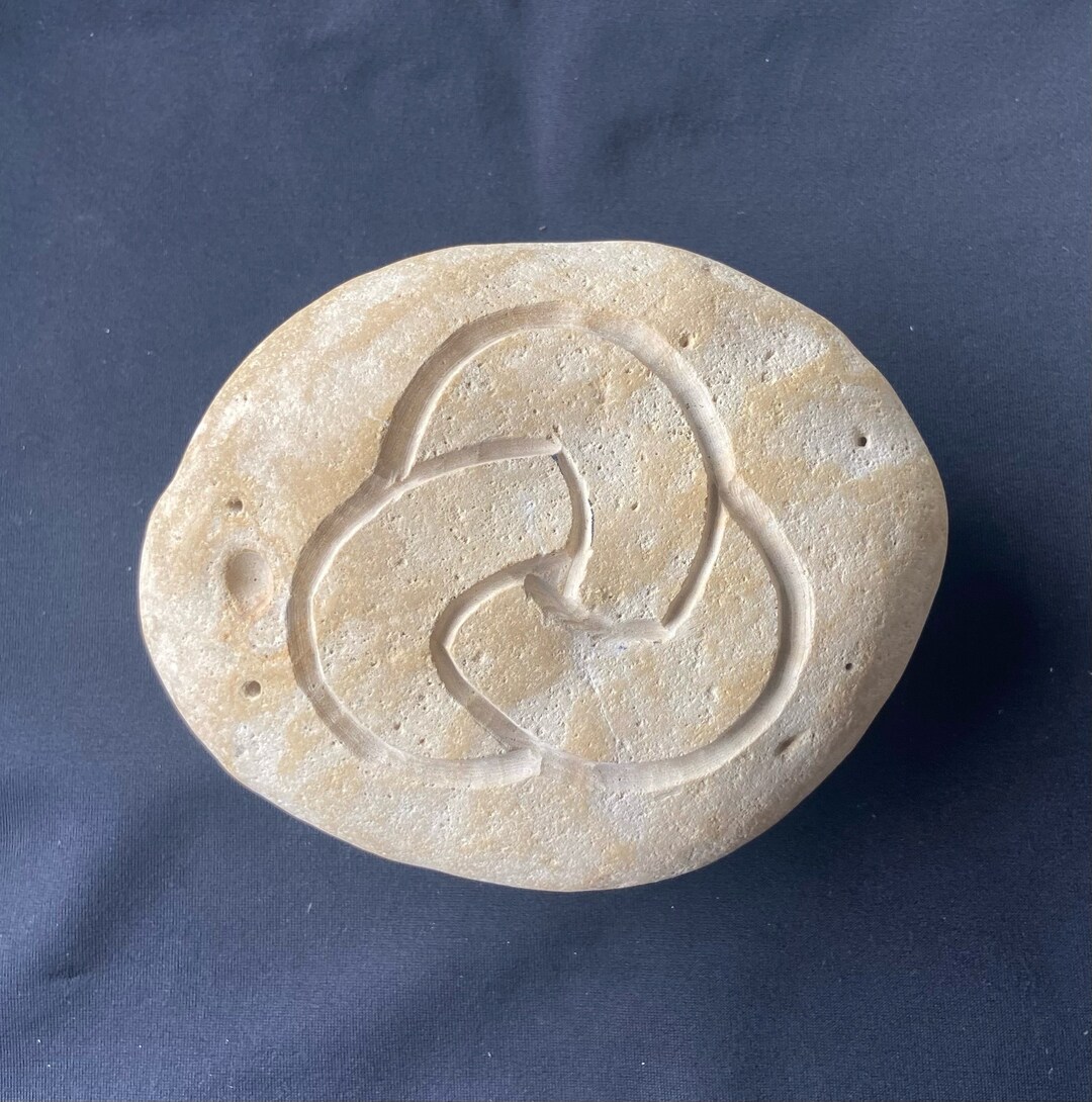 Stone Carved African Unity Knot Symbol - Etsy