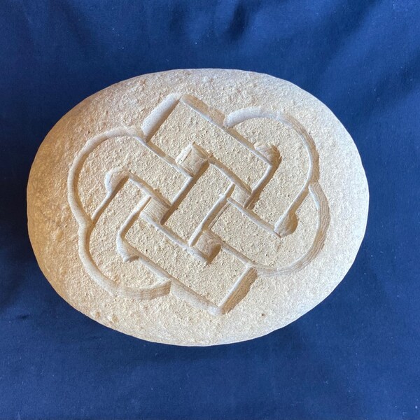 Celtic Garden Stone - Etsy