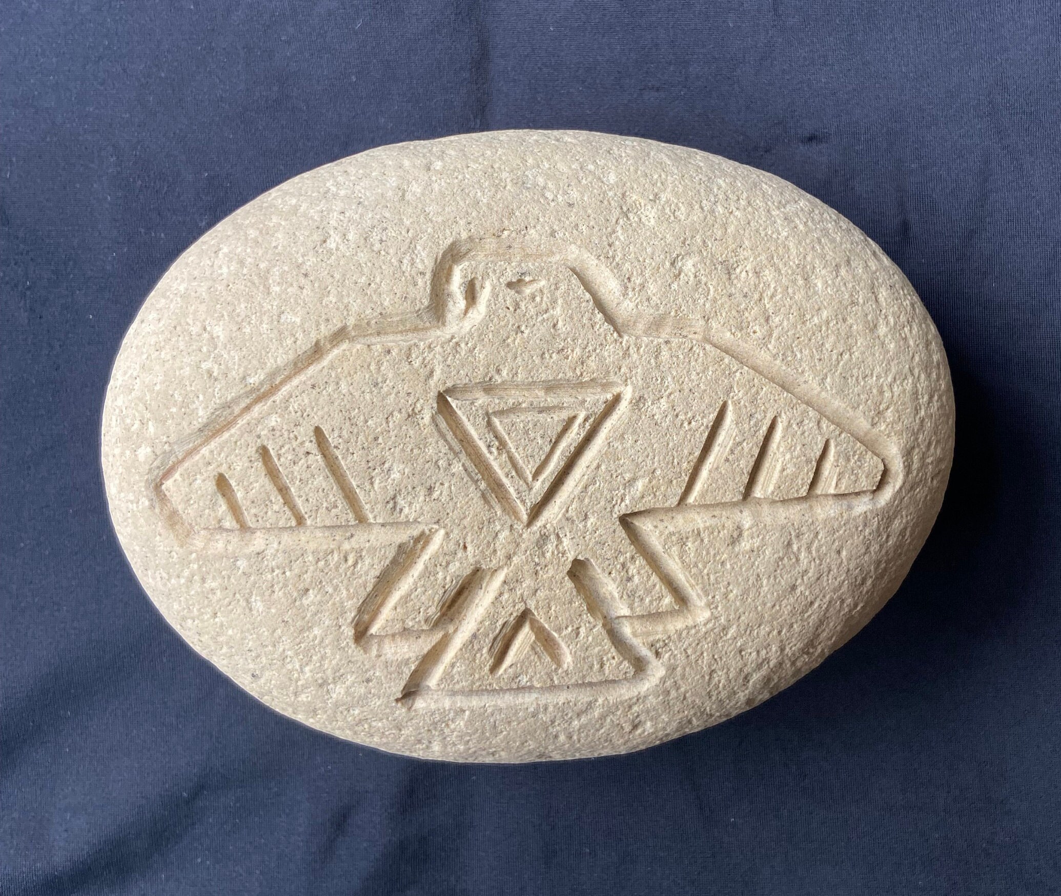 Stone Carved Lakota Sioux Thunderbird Symbol - Etsy