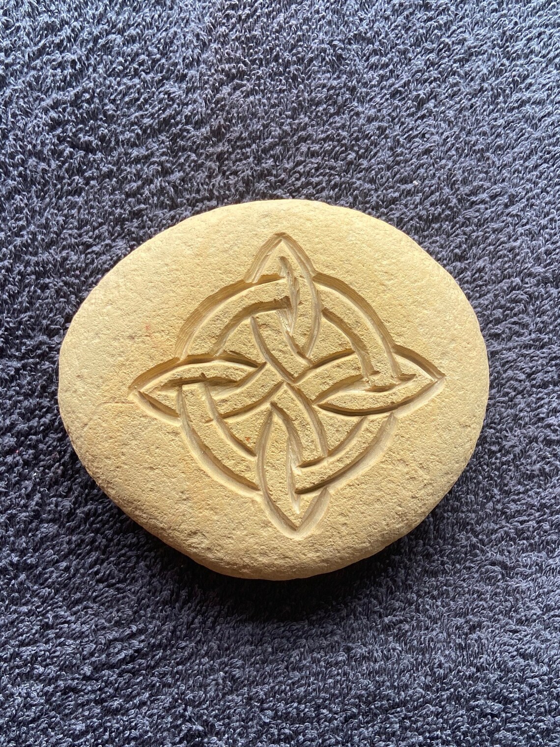 Stone Carved Celtic Witches Knot - Etsy