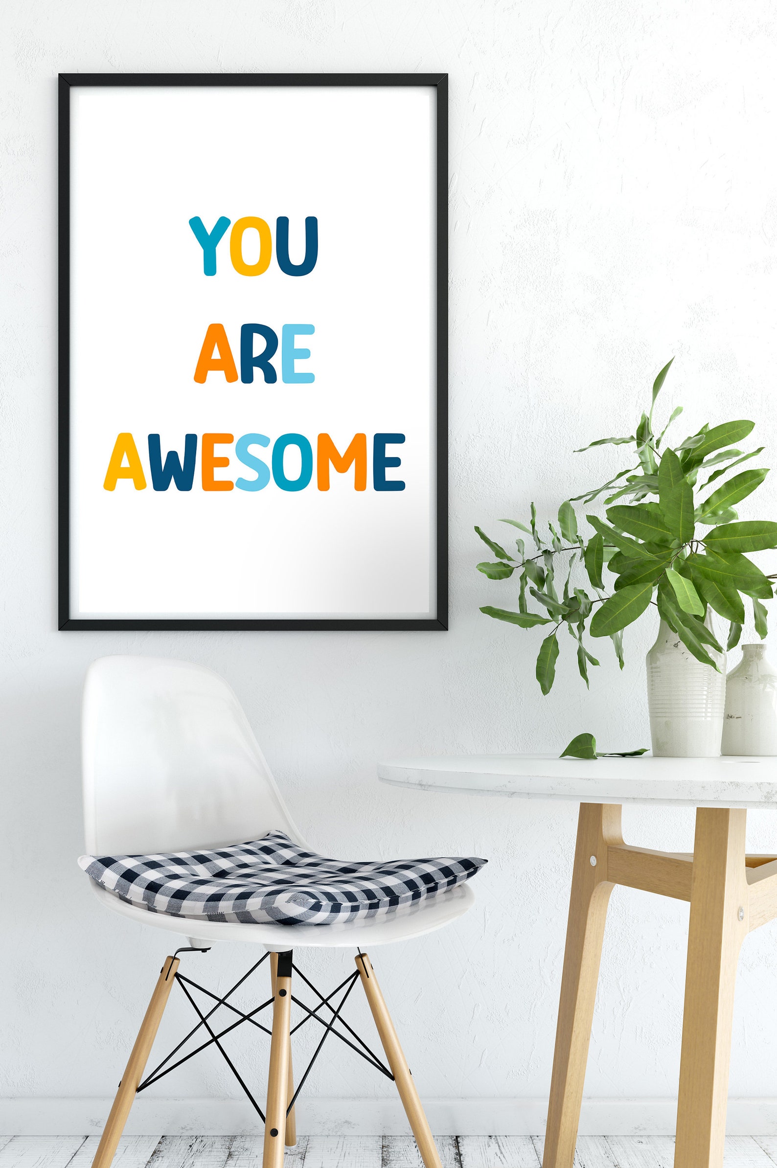 You Are Awesome Positive Affirmation for Kids Motivational - Etsy