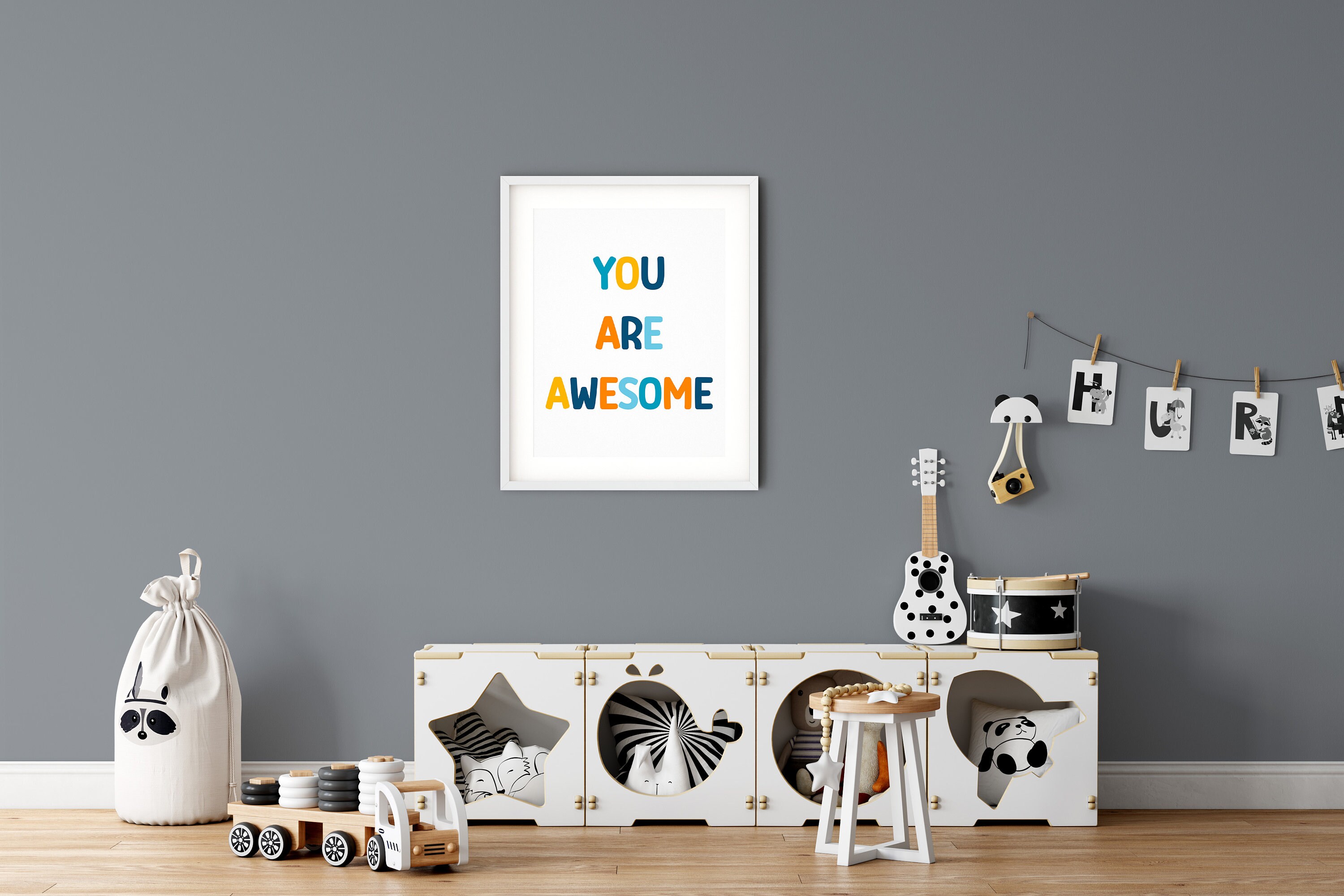 You Are Awesome Positive Affirmation for Kids Motivational - Etsy