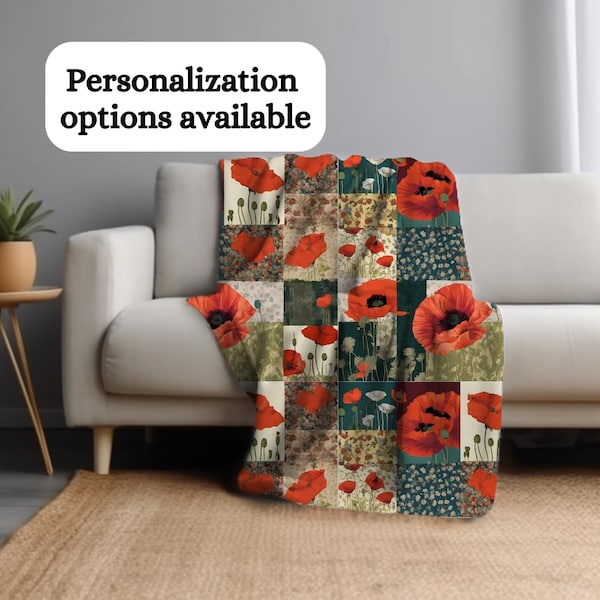 King Poppy Bedding - Etsy