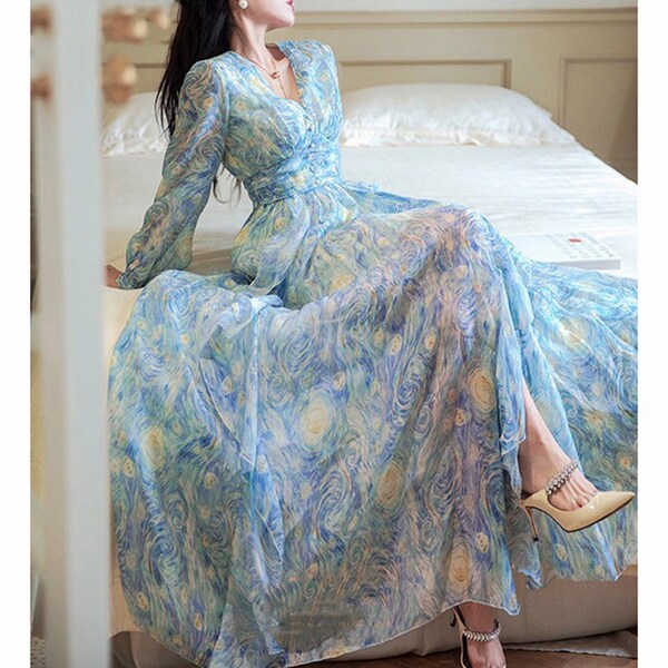 Starry Night Dress - Etsy