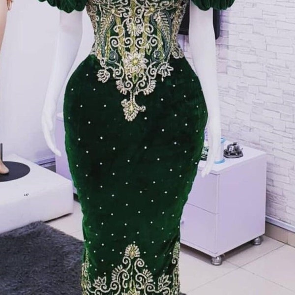 Beaded Velvet Fabric - Etsy