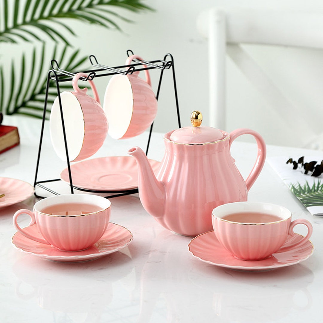 High-end Ceramic Coffee Setwater Setceramic Coffee Cup and - Etsy