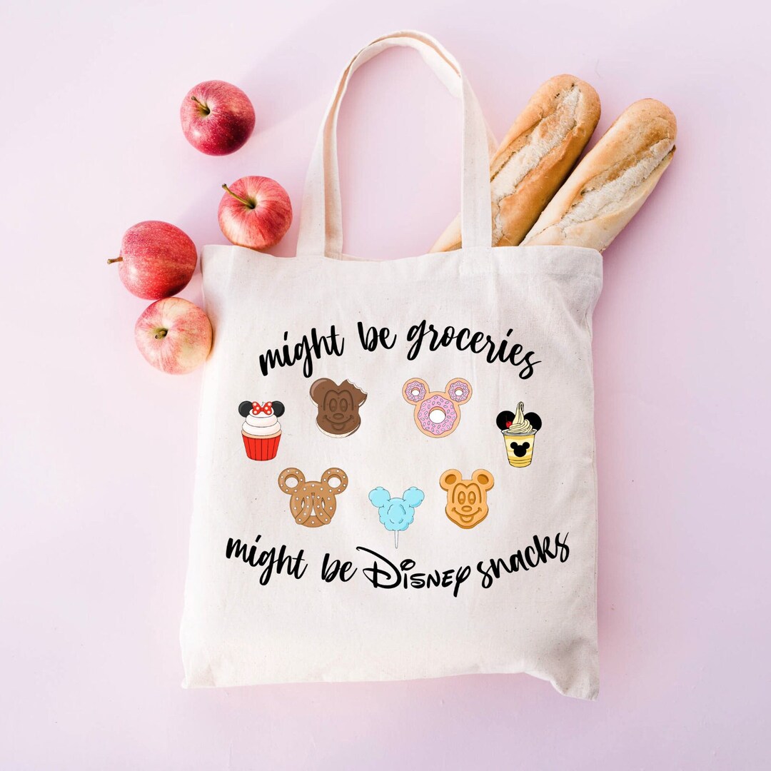 Magical Snacks Grocery Tote, Reusable Polyester Bag - Etsy