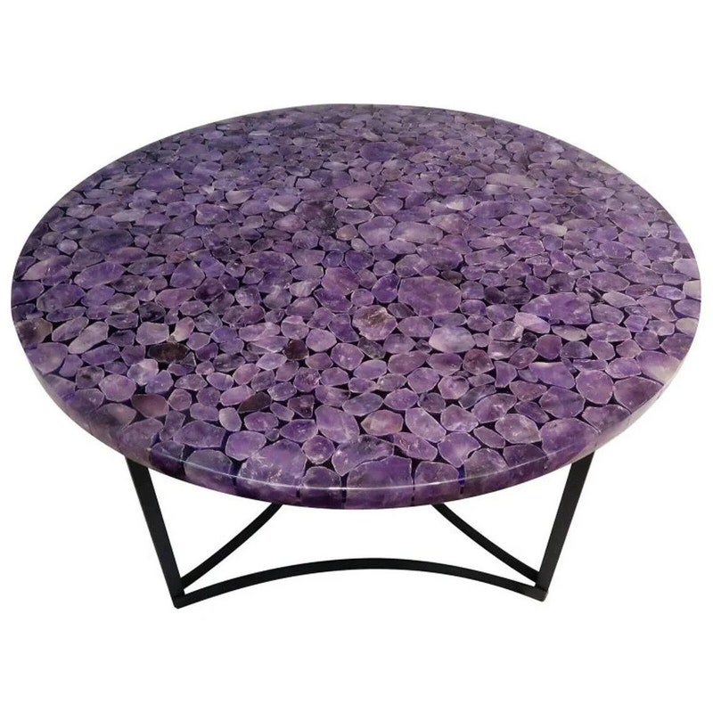 Amethyst Geode Table - Etsy