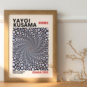 Yayoi Kusama Infinity Color Circles, Yayoi Kusama Print, Yayoi Kusama ...