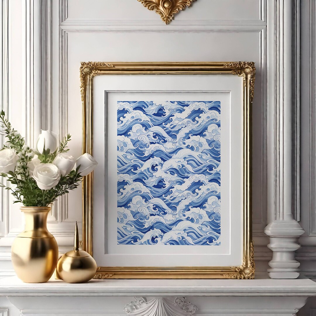 Japanese Art Print, Hokusai Poster, Japanese Wave Poster, Hokusai Wave ...