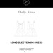 Chilly Dress PDF Sewing Pattern-instant Download A4-eu 34-52/us 4-22 ...