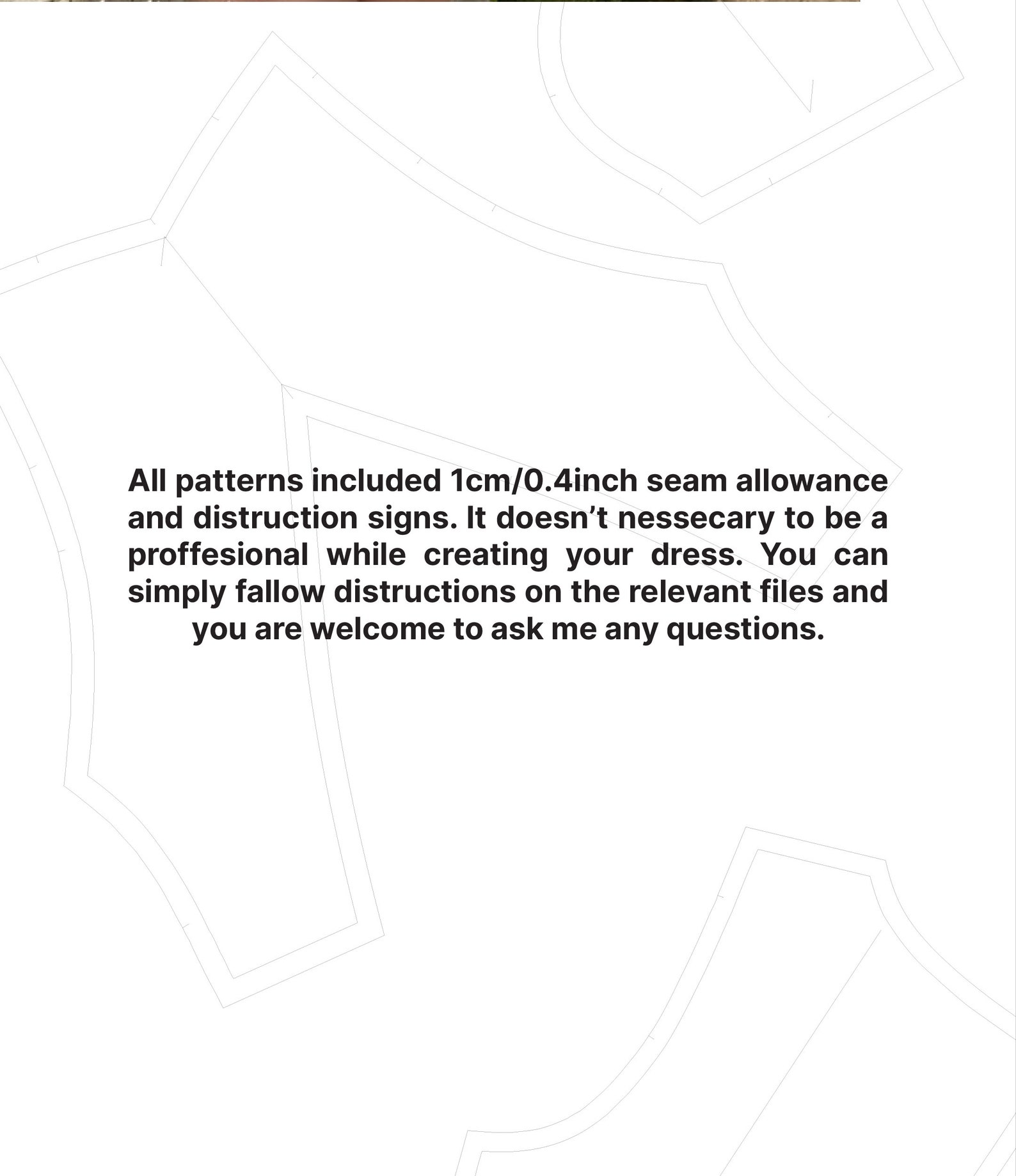 Chilly Dress PDF Sewing Pattern-instant Download A4-eu 34-52/us 4-22 ...