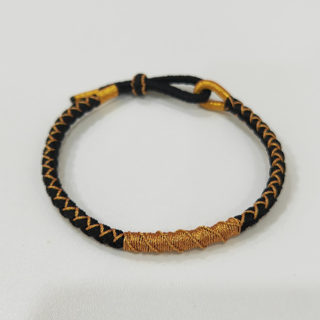 Custom Braided Rope Bracelet Lucky Knot Bracelet, Dragon Rope Handmade ...