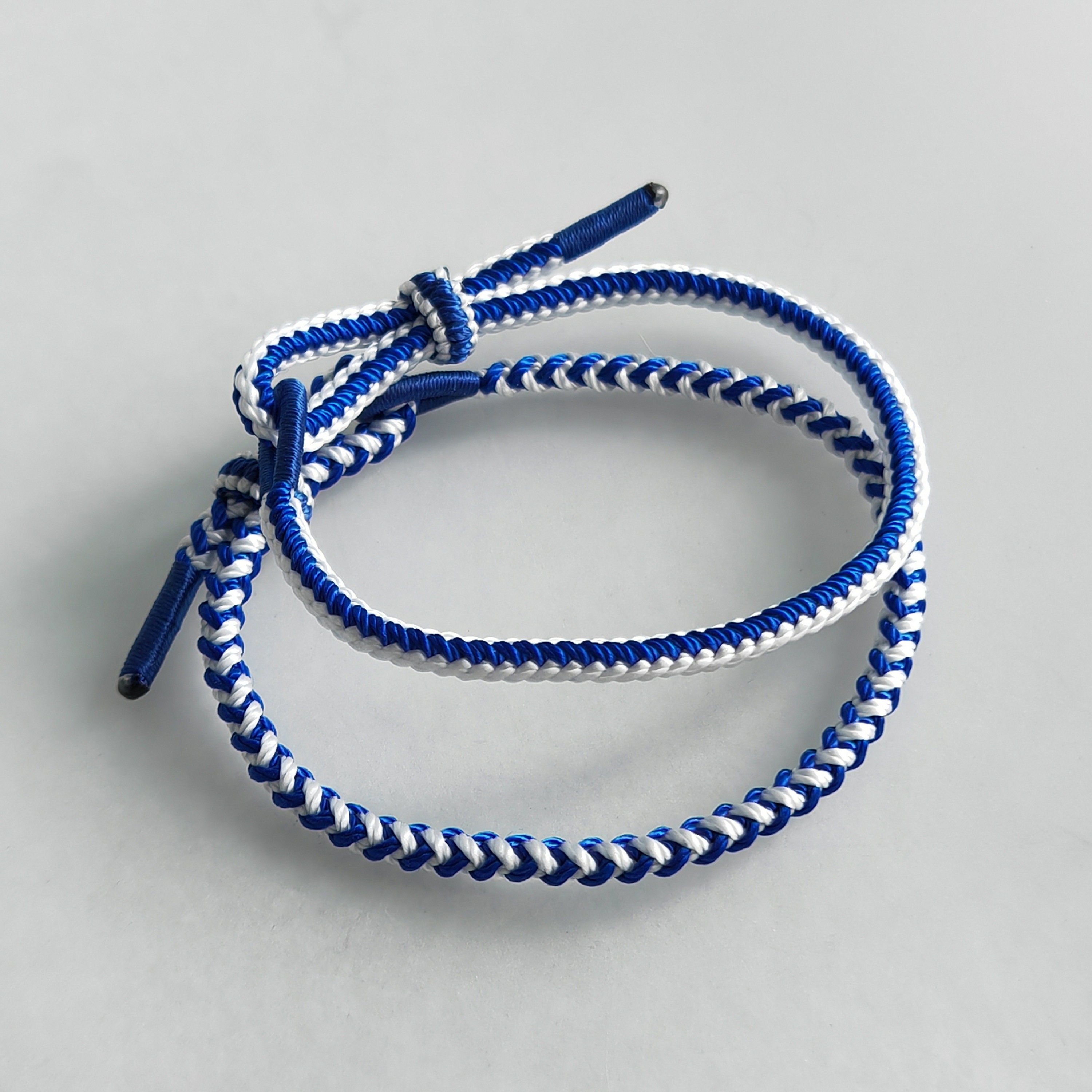 Israel Bracelet Support Israel Stand With Israel Woven Braided Rope ...