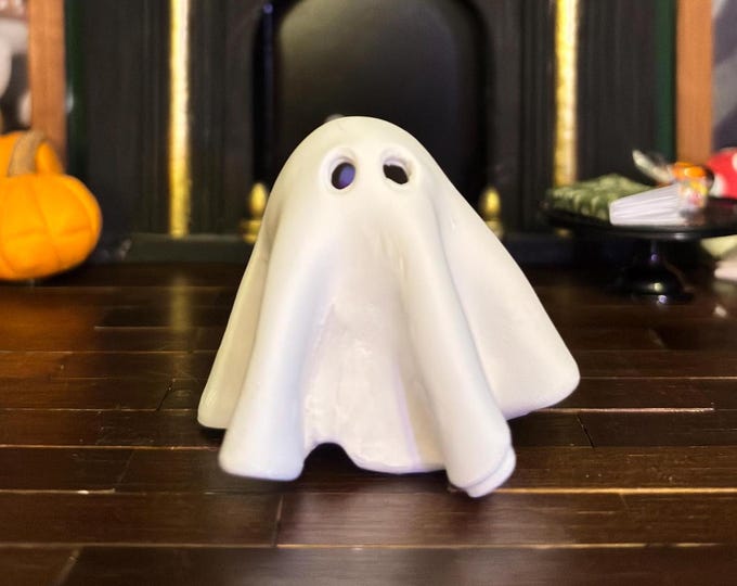 Lil Miss Ghost - Handmade Polymer Clay Creation - Etsy