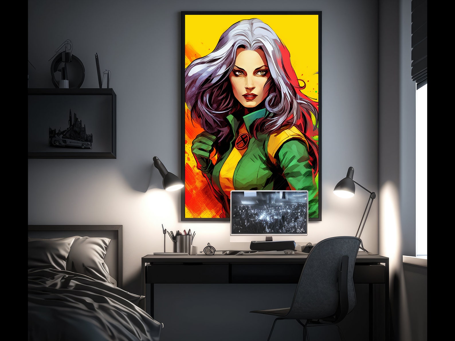 Rogue Anna Marie Lebeau Xmen X-men Avengers Marvel MCU - Etsy