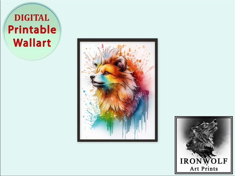 Growlithe Pokemon Pokémon Printable Wall Art Decor Digital Print Poster ...
