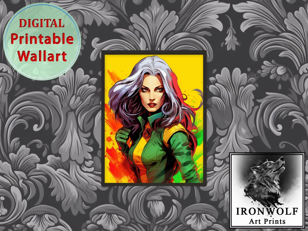 Rogue Anna Marie Lebeau Xmen X-men Avengers Marvel MCU - Etsy