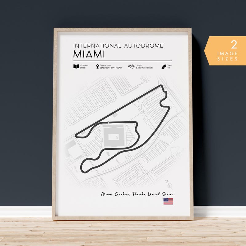 F1 Usa Map - Etsy