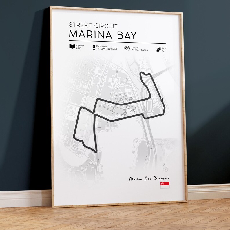 F1 Track Poster Bundle 2026, Formula 1 Circuit Wall Art (digital ...