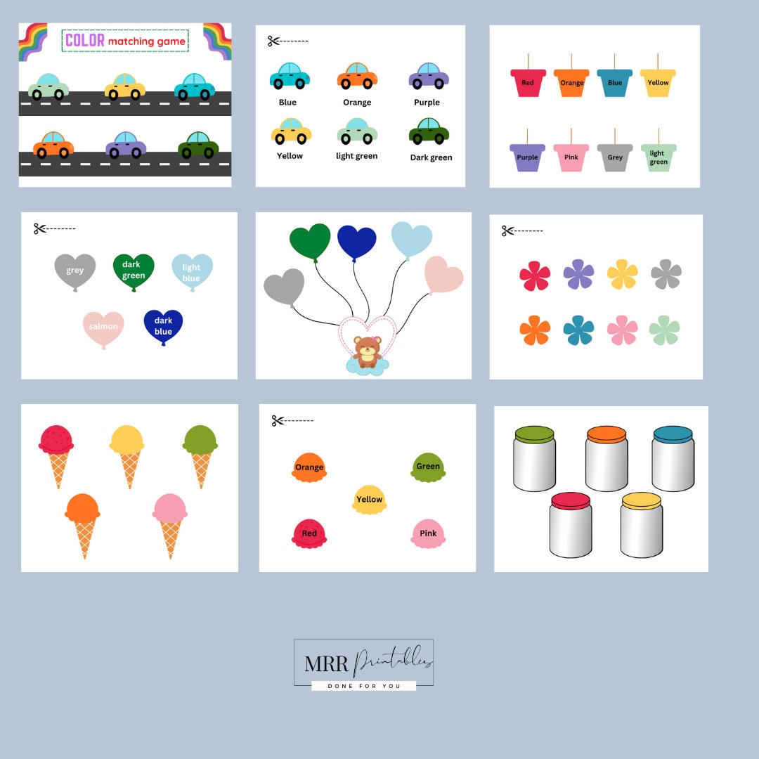 PLR Learning Colors Activity Sheets for Kids With Master Resell Rights ...