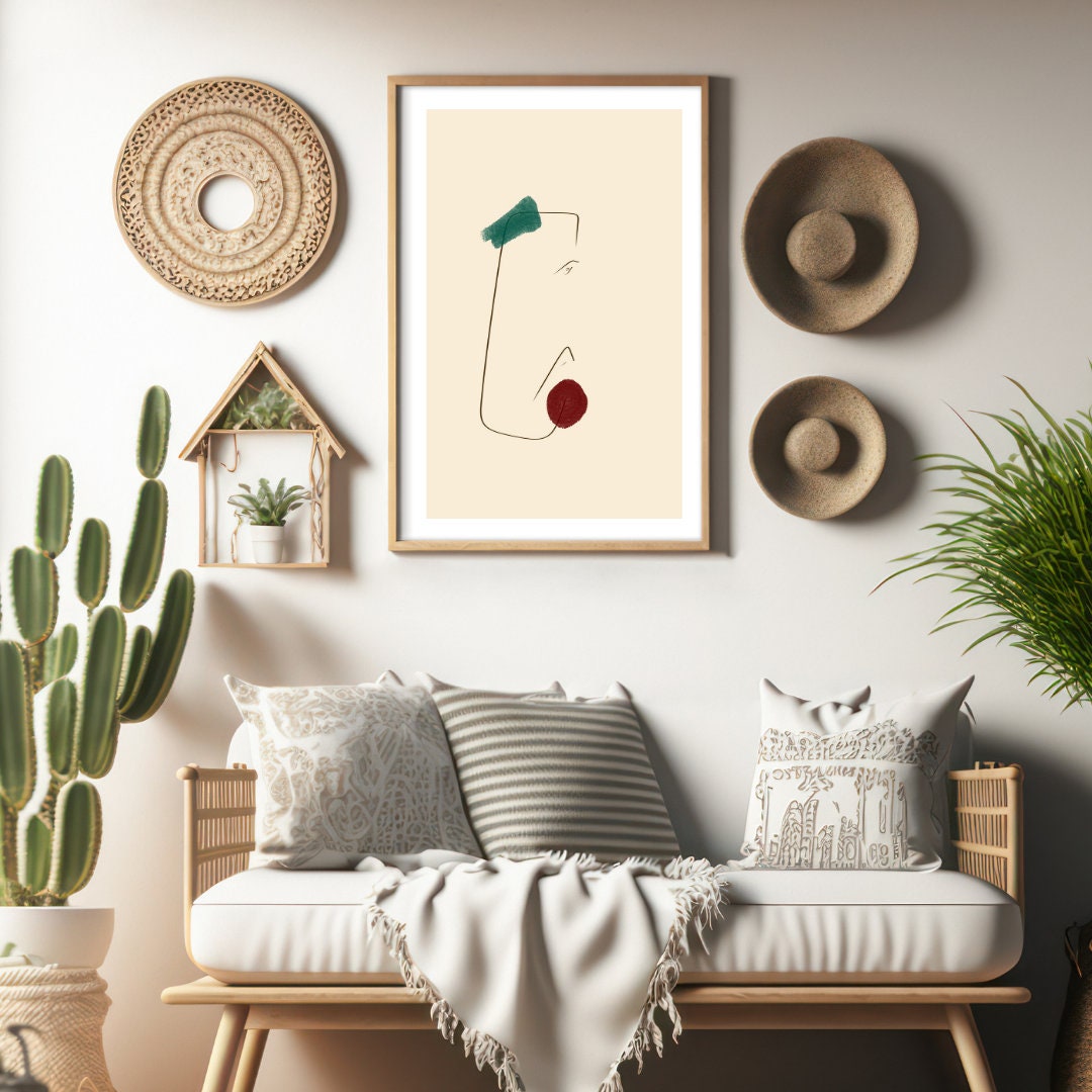 Human Face Design From Punctuation Marks for Your Rooms and Walls ...