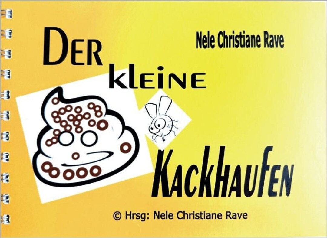 The Little Poop Nele Rave Coloring Book Children - Etsy