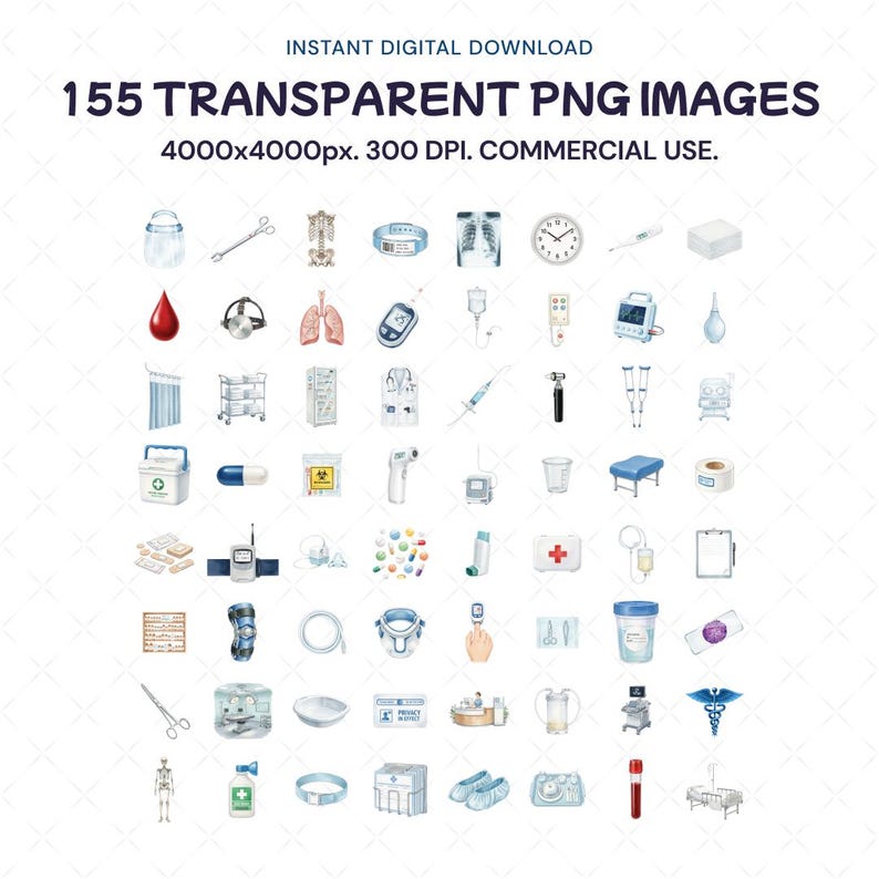 155 Medical Clipart, Diverse Healthcare Professionals PNG, Hospital ...
