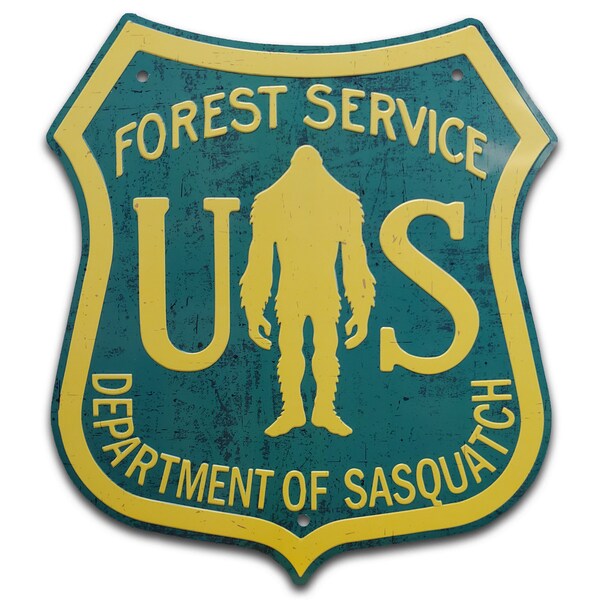 Forest Service Sign - Etsy