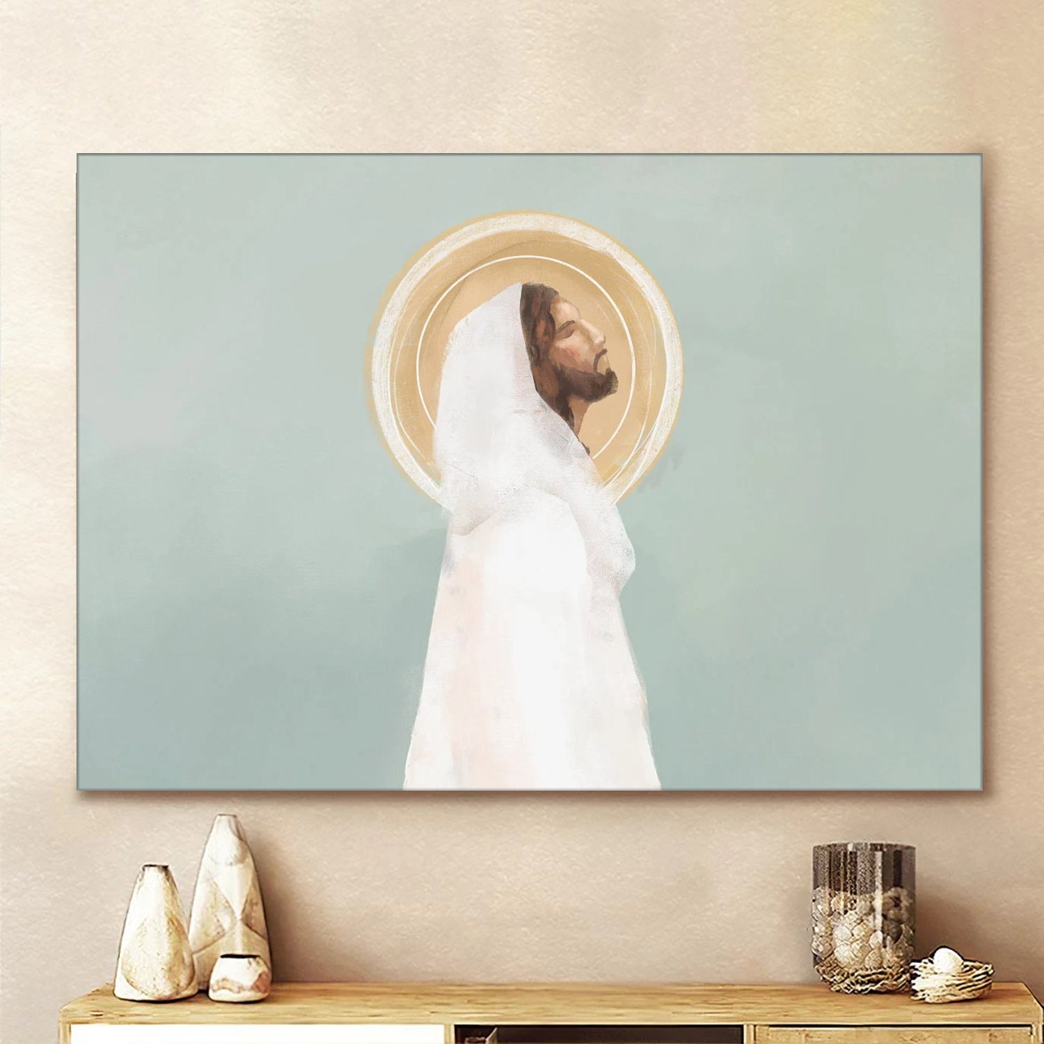Jesus Christ Canvas Jesus Christ Wall Art Canvas Picture Jesus - Etsy