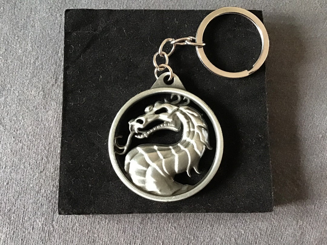 Dragon Metal Keyring With Gift Bag - Etsy