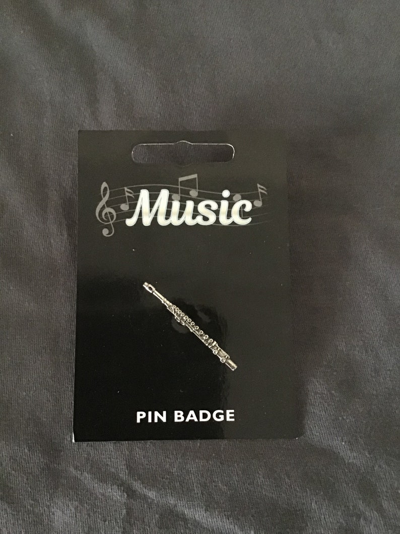 Various Music Instruments Sliver Pewter Pin Badges - Etsy