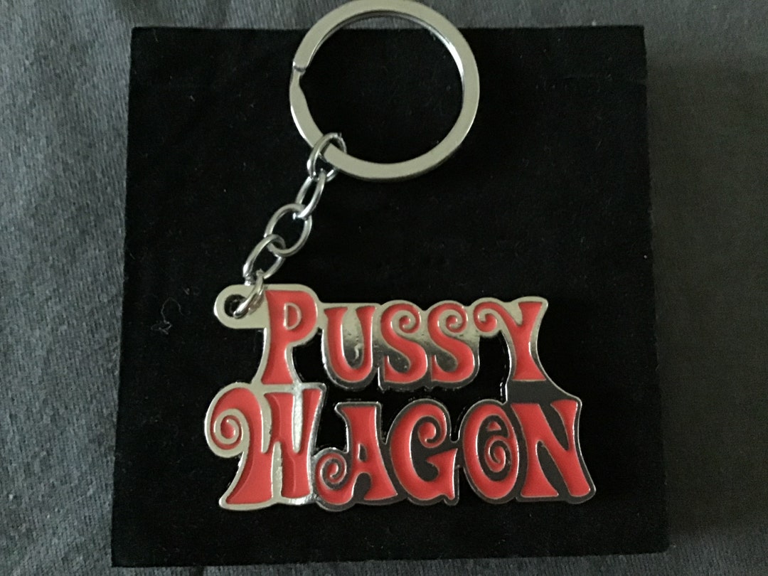 Pussy Wagon Keyring With Gift Bag - Etsy
