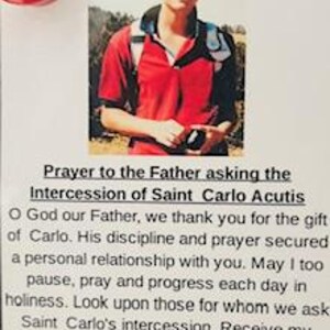 Saint Carlo Acutis Prayer Print: Catholic Inspiration (digital Download ...