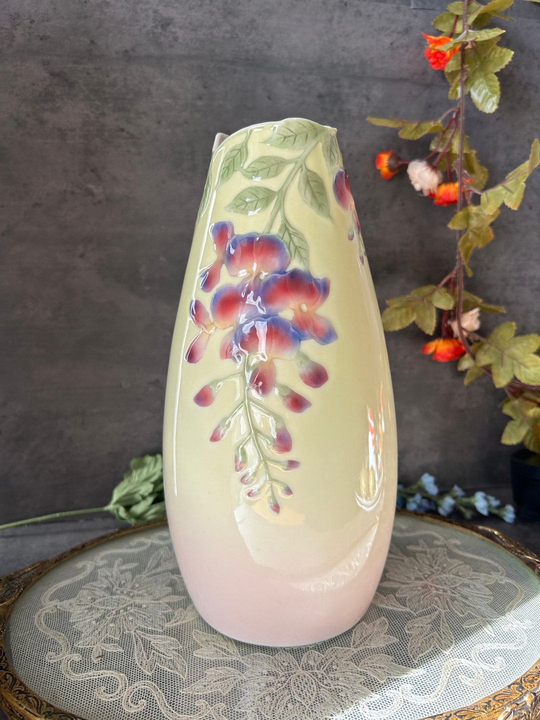 Franz Collection Wisteria Vase. Franz Vase. - Etsy
