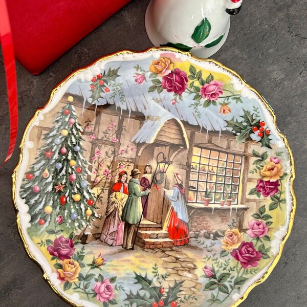 Christmas Plate - Etsy