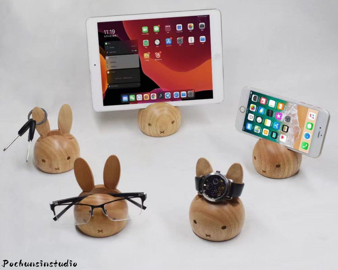 Phone Stand Creative Tablet Stand Cute Rabbit Glasses Stand Original ...