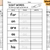 Sentence Writing Practice Worksheets, Printable Writing Sentences ...