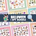 Halloween I Spy Game Bundle, Kids Printable Activity Set, Look and Find ...
