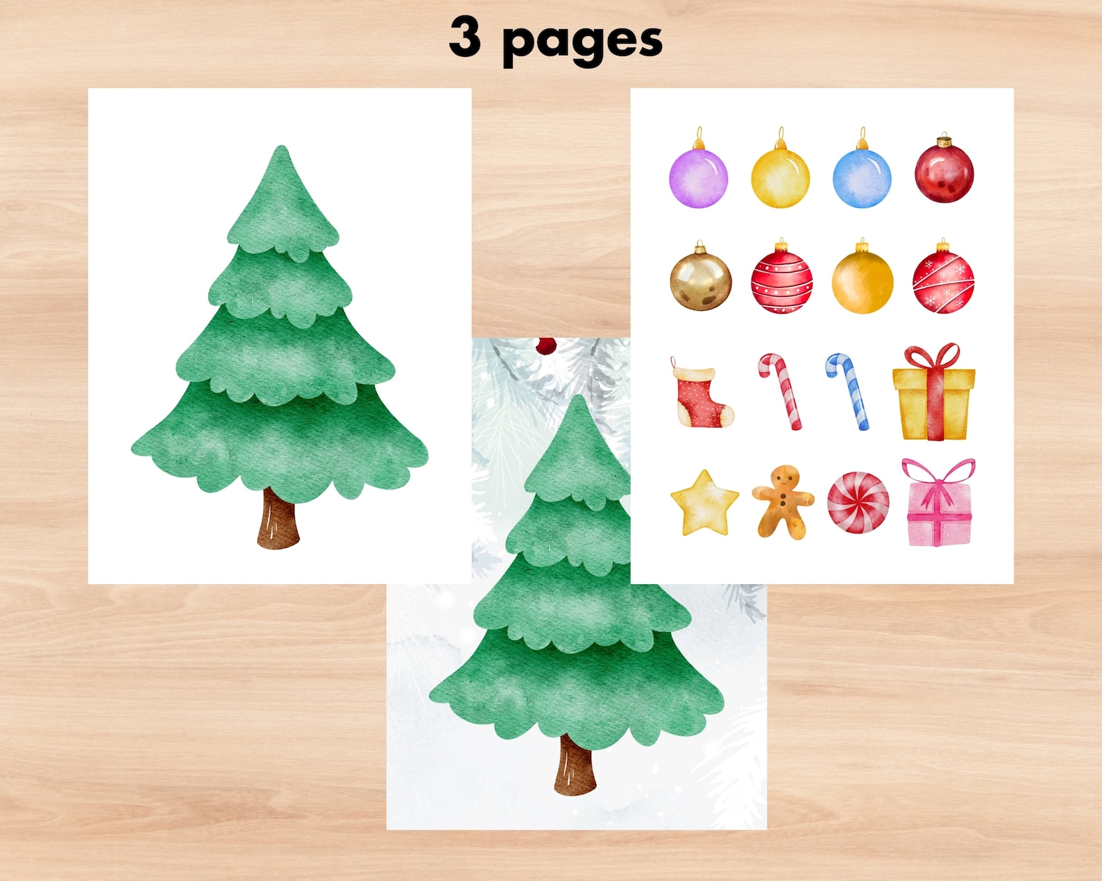 Christmas Tree Decorating Activity, Christmas Crafts for Kids ...