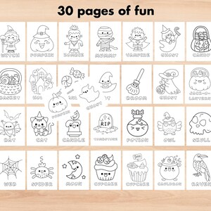 30 Jumbo Halloween Coloring Pages, Kids Halloween Coloring Sheets ...