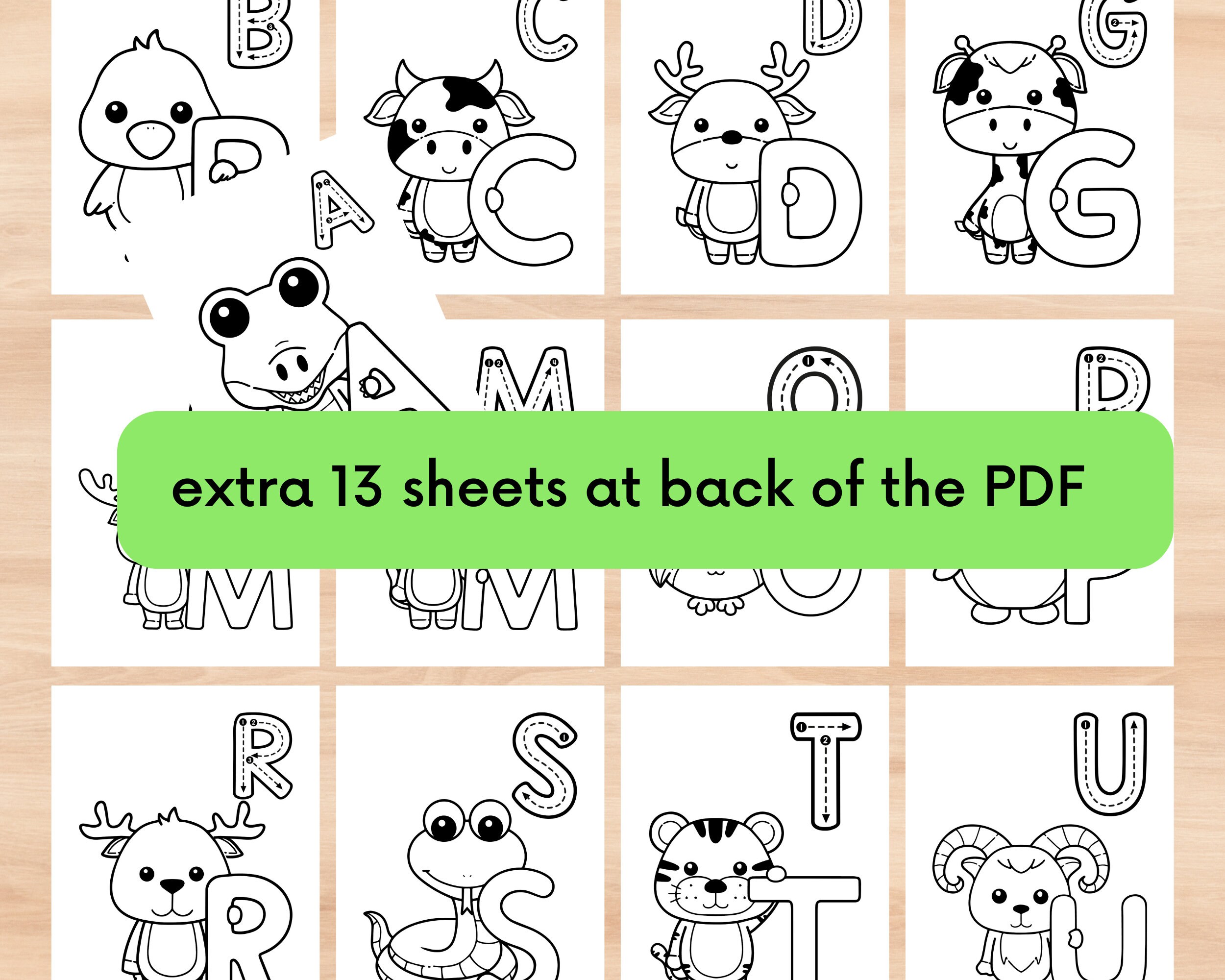 Preschool Alphabet Coloring Pages, Preschool Letters of the Week ...